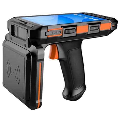 Rugged Android Lf Rfid Reader With Barcode Scanner