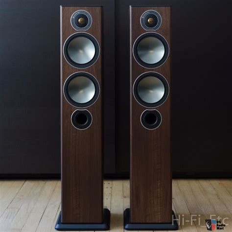 Monitor Audio Bronze 5 Speakers - Pair, Walnut - Excellent Condition ...