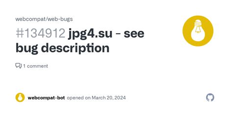 4su See Bug Description · Issue 134912 · Webcompatweb Bugs · Github