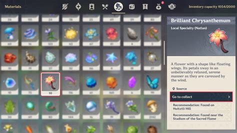 Genshin Impact Citlali Ascension And Talent Materials Esports Gg