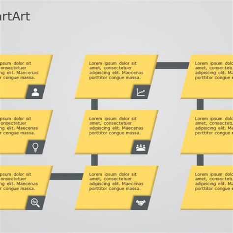 Smartart Process Vertical Bending 4 Steps
