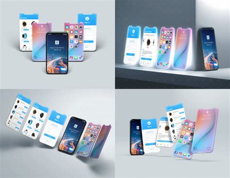App Presentation Mockup • Psd Design