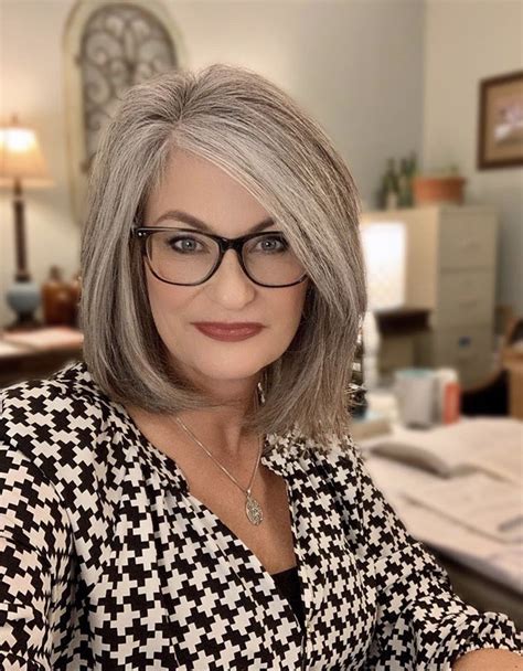 What Color Eyeglass Frame Goes With Gray Hair At Charli Fiaschi Blog