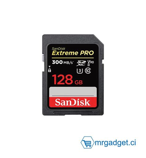 Carte M Moire Sdxc Sandisk Extreme Pro Go Jusqu Mo S Uhs Ii Classe V U