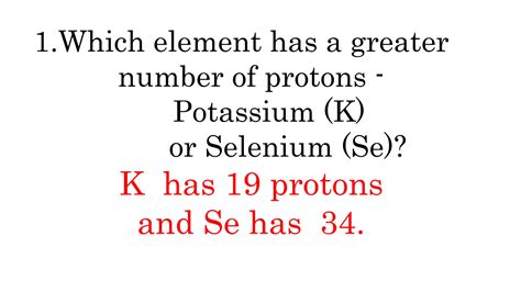 Q1week1bexplain How The Concept Of Atomic Number Led To The Synthesis
