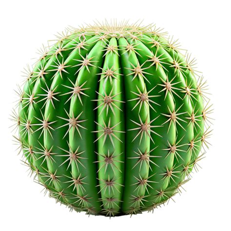 AI Generated Cactus With Spines Growing PNG