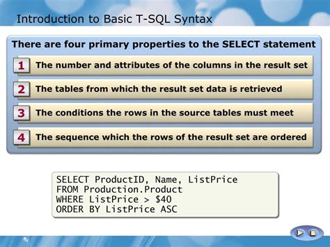 Ppt Module Getting Started With Databases And Transact Sql In Sql Server Powerpoint
