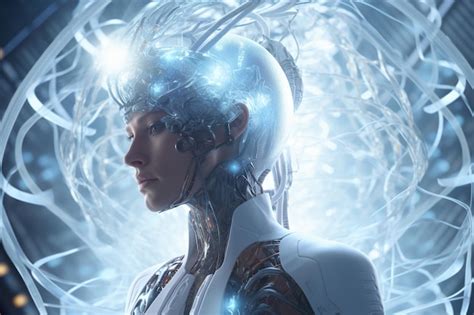 premium ai image concept of artificial intelligence technology