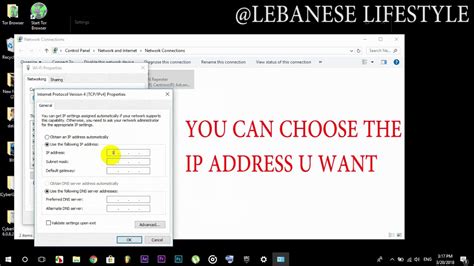 How To Change Your Ip Address YouTube