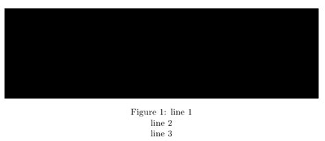 Floats How To Write Multiple Line Caption With Figure Tex Latex