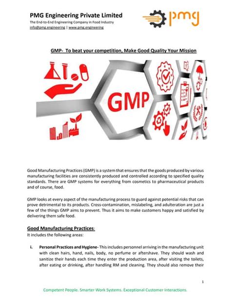 Good Manufacturing Practices Documentation Inspection Why Audit Is Done Conclusion Pdf