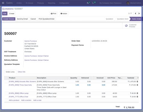 Odoo Print Invoice Or Report Without Download Webkul