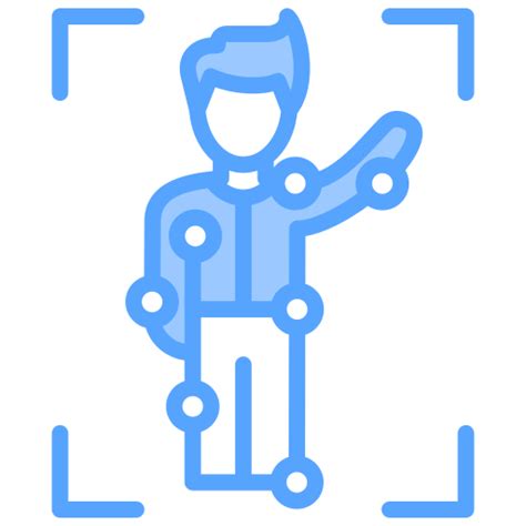 Motion Sensor Generic Blue Icon