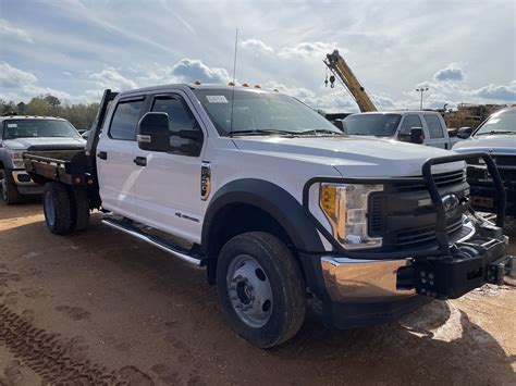 2017 Ford F450 Xl Flatbed Truck J M Wood Auction Company Inc