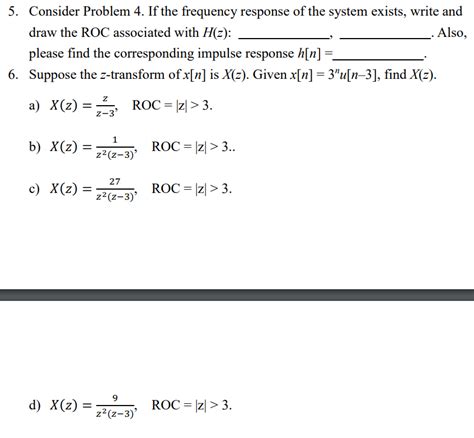 Solved Consider Problem If The Frequency Response Of Chegg