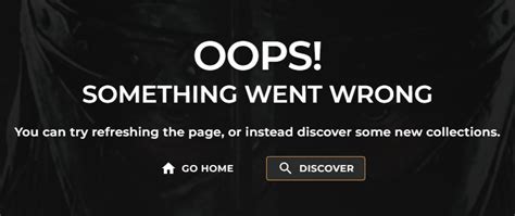 Oops Something Went Wrong Collections Rnexusmods