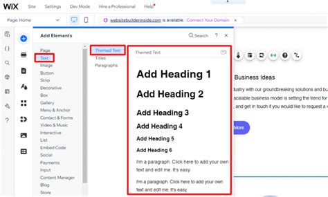 how do i create a scrolling text in wix