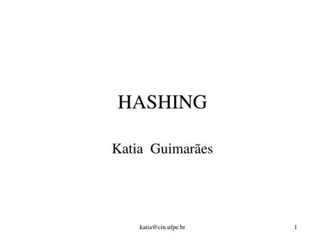 Ppt Understanding Hashing For Efficient Data Location Powerpoint