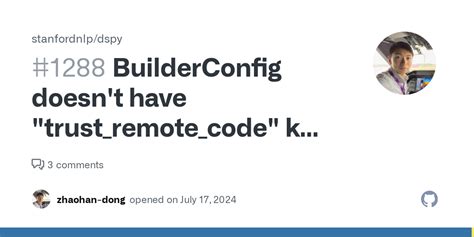 Builderconfig Doesnt Have Trustremotecode Key When Loading Hotpotqa · Issue 1288