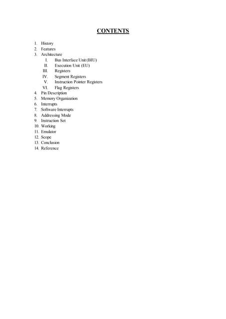 flag register of 8086 ppt