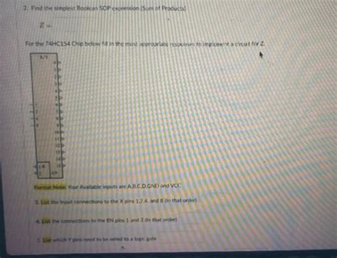 Solved Pic Z Abc Kne Is For Boolean Sop Expression All Part Chegg