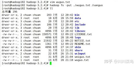 Hadoophdfs（二）：shell操作之文件的管理（上传下载删除等） 知乎