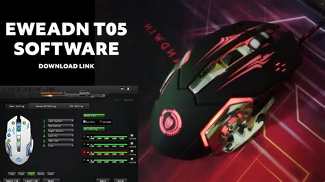 Eweadn T05 Gaming Mouse Software Program Buttons Dpi Macros Youtube