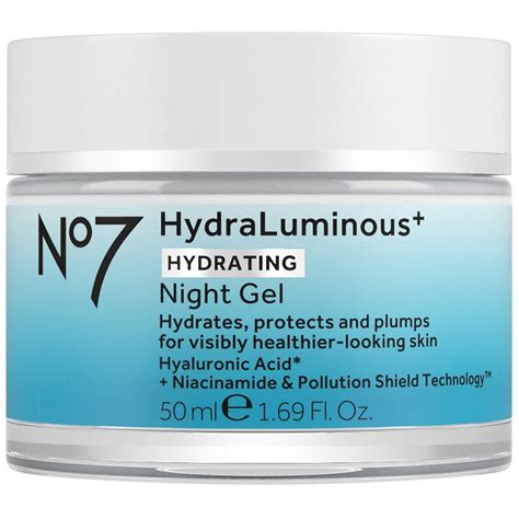 No7 Hydraluminous Night Gel Cream Walgreens
