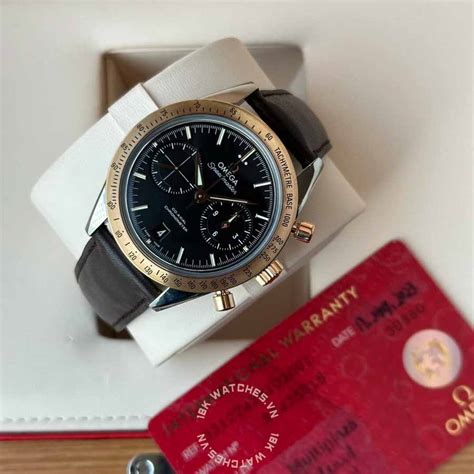 Đồng Hồ Omega Speedmaster 57 Co Axial Red Gold Black 33122425101001