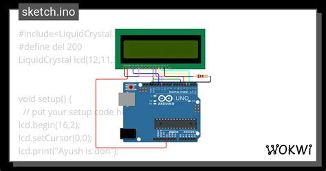Printing Name On Lcd Wokwi Esp32 Stm32 Arduino Simulator Printing Name On Lcd Wokwi Esp32 Stm32 Arduino Simulator