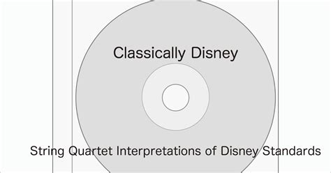 【ディズニーのcd】日本未発売！？激レアカルテットアレンジ？「classically Disney」randy Thorntonぼくのケチ