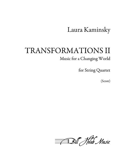 Transformations Ii