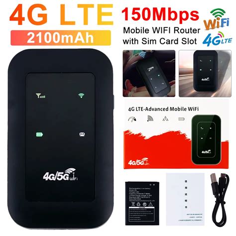 150mbps Wireless Wifi Mobile Hotspot 4g Lte Router Pocket Wifi Router