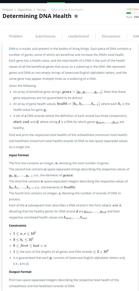 Day 7 Trie And Strings Dna Health By Bogdan Tudorache Medium