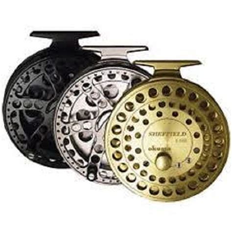 Sheffield Float Fishing Reel Silver New S1002 4 12 Spool