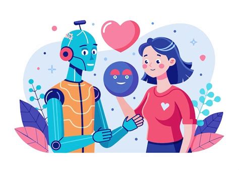 Emotional Bonds Ai Redefining Human Connection Premium Ai Generated Image