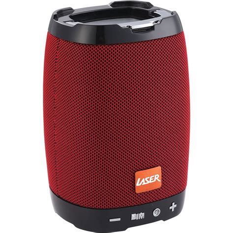 Laser Bluetooth Speaker With Phone Holder Red BIG W