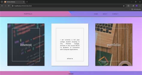 Kaveri Selokar On Linkedin Here To Share My Portfolio Website Project