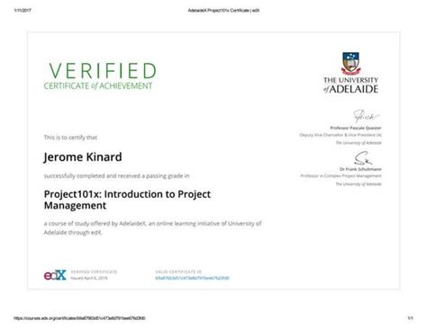 Xseries Certificate Edx Credentials Ppt