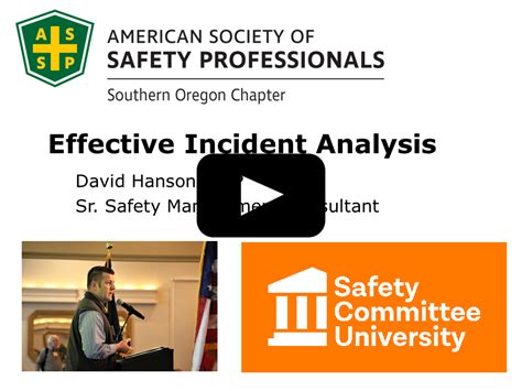 Module 2 SAFETY COMMITTEE UNIVERSITY