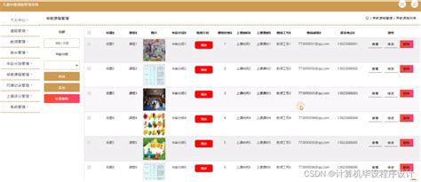 附源码 计算机毕业设计springboot儿童早教课程管理系统论文2022幼儿园管理系统er图计算机毕设程序设计的博客 Csdn博客