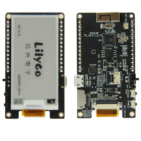 Esp32 Lilygo T5 V231 E Paper Wyświetlacz 213 Ssd1680