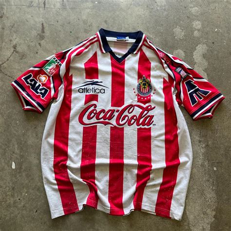 Rare Worn 90s Coca Cola Atletico Tijuana Depop