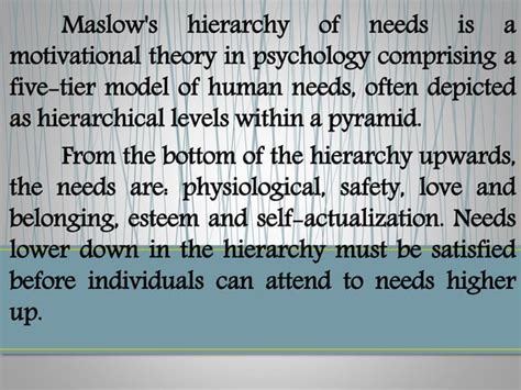 Theories On Factor Affecting Motivation Pptx Education