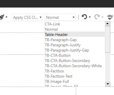 Sxa Rich Text Editor Apply CSS Class Around Html Tag Sitecore Stack Exchange