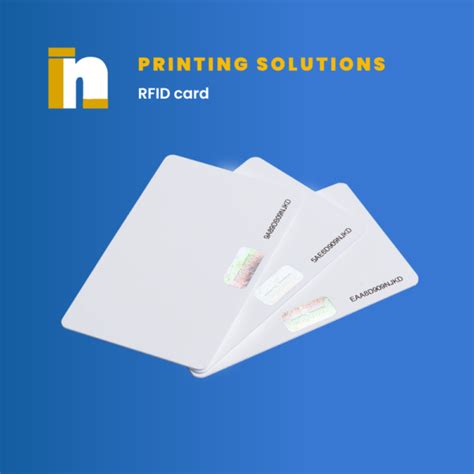 Rfid Cards Printing At Nventive Communication Moq 10