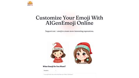 AIGenEmoji: Create Custom AI Emojis Online | Creati.ai