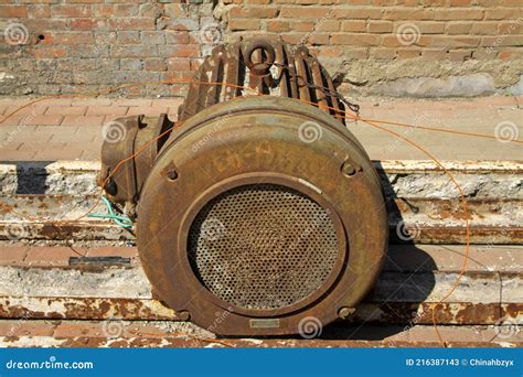 Oxidation Rust Motor Stock Image Image Of Broken Erosion 216387143