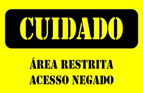 invasão proibido acessar