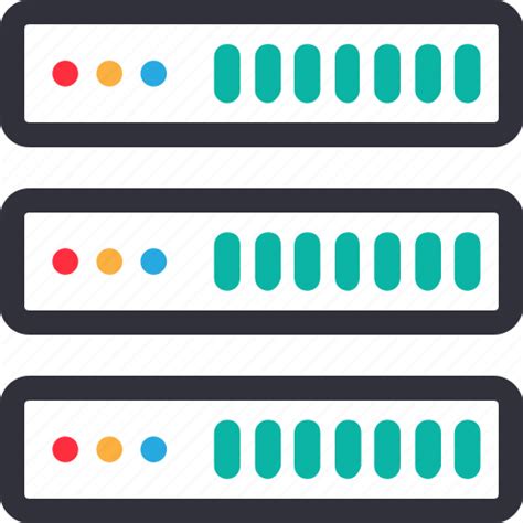 Database Hardware Hosting Server Storage Icon Download On Iconfinder